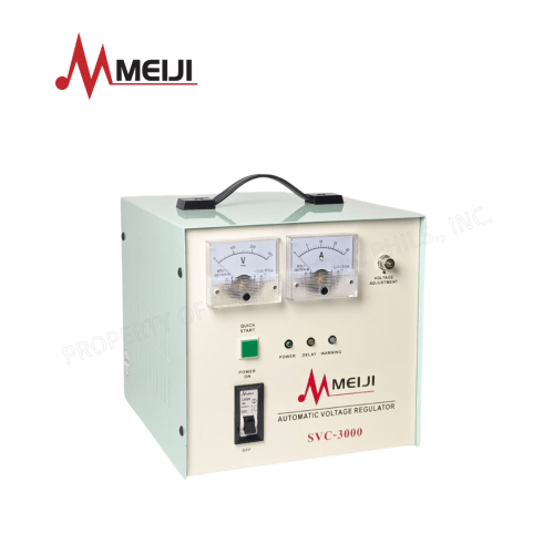 Meiji Automatic Voltage Regulator 3000W - SVC-3000 - Meiji Electric PH