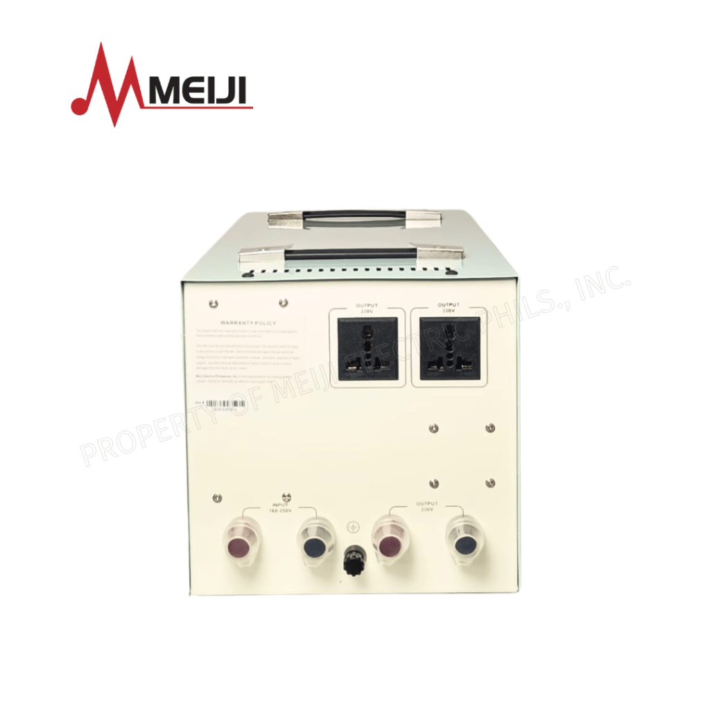 Meiji Automatic Voltage Regulator 10,000W - SVC-100000 - Meiji Electric PH