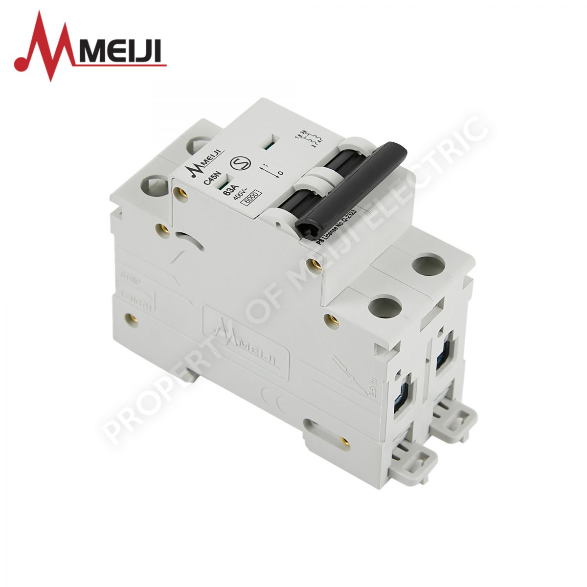 Meiji Miniature Circuit Breaker 2 Pole [40 Ampere to 63 Ampere] C45N-2P ...