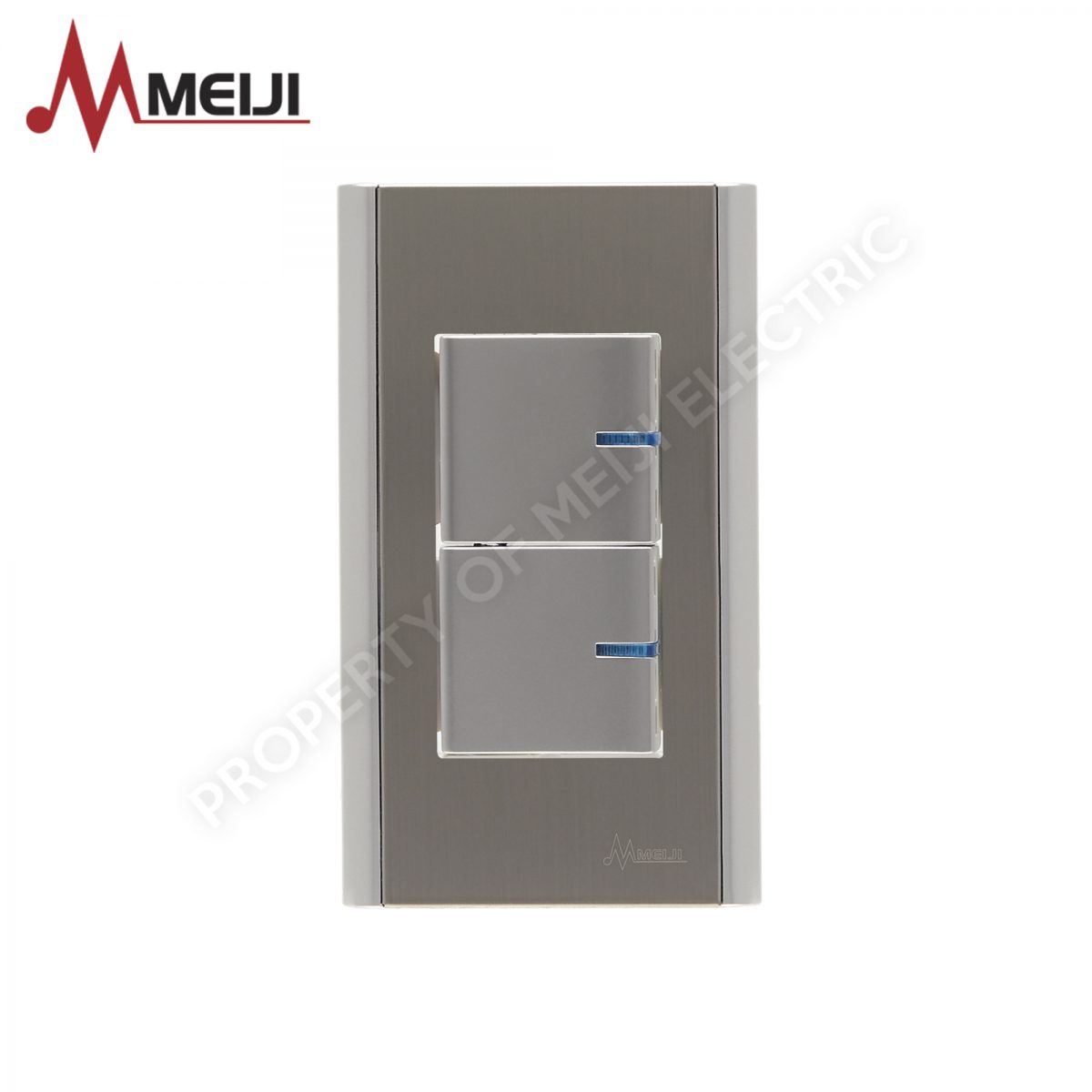 Two Gang One Way Switch MCH-0122 - Meiji Electric PH