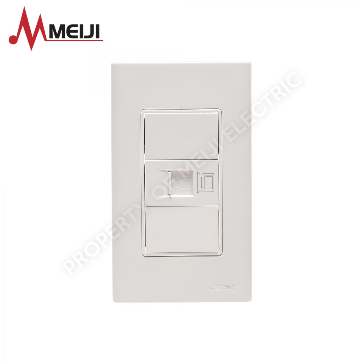 Meiji Classic Computer Outlet [Computer LAN Outlet 8 pins] MCS-1424 ...