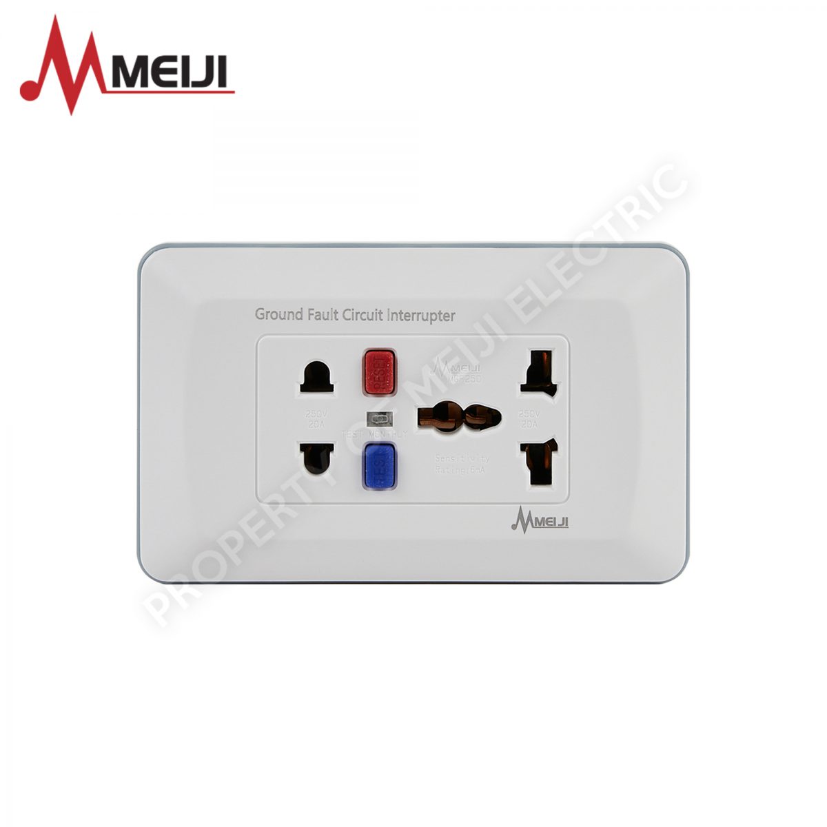 Meiji Ground Fault Circuit Interrupter Universal + International Outlet ... Meiji Ground Fault Circuit Interrupter Universal + International Outlet ...