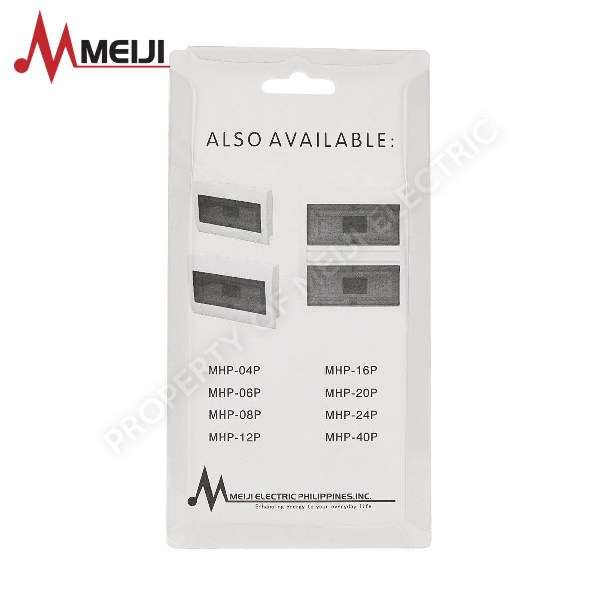 Meiji Home Panel Plastic Base MHP-02P - Meiji Electric PH