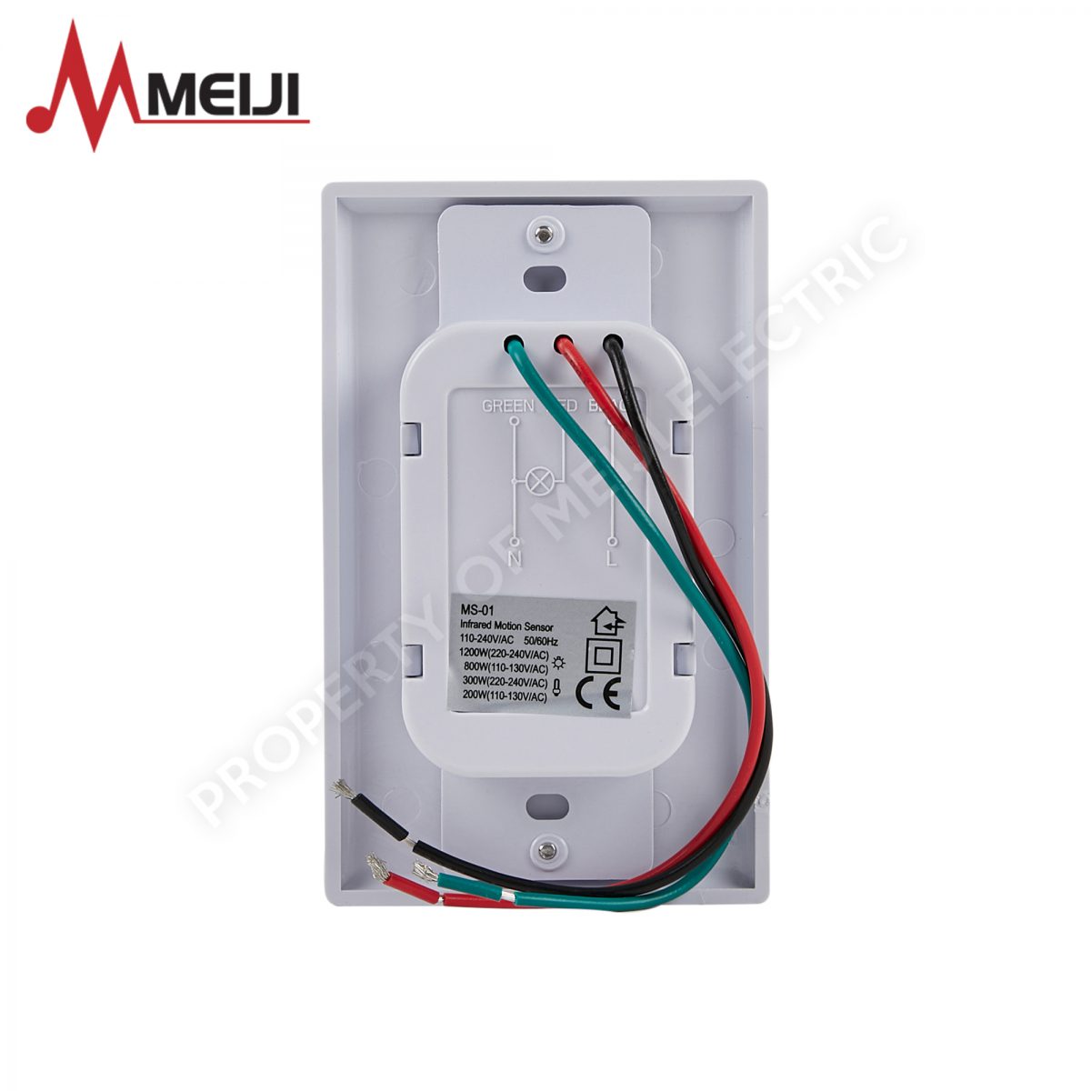 Meiji Motion Sensor Wall Mounted MS-01 - Meiji Electric PH