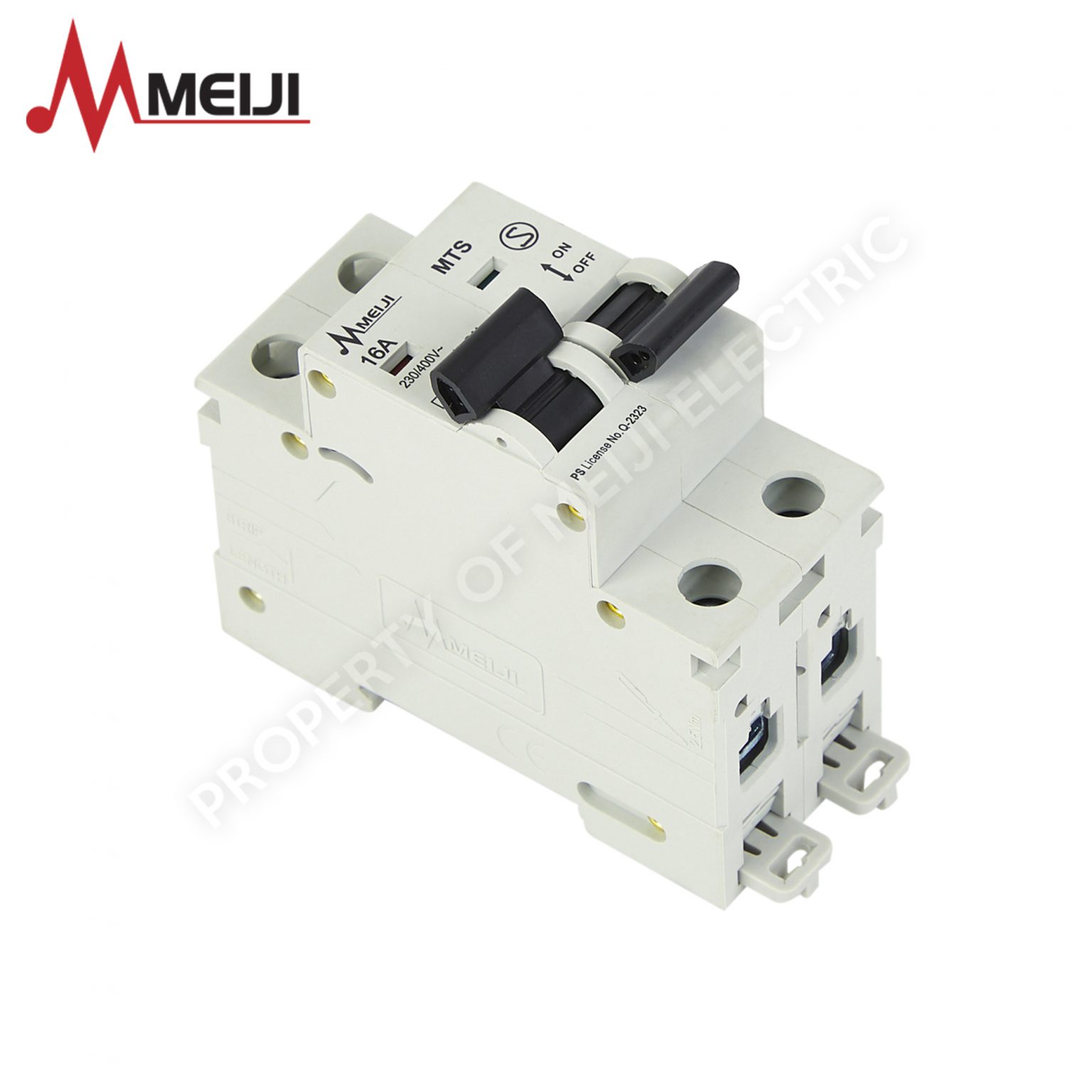 Meiji Manual Transfer Switch 1Pole MTS-1P - Meiji Electric PH