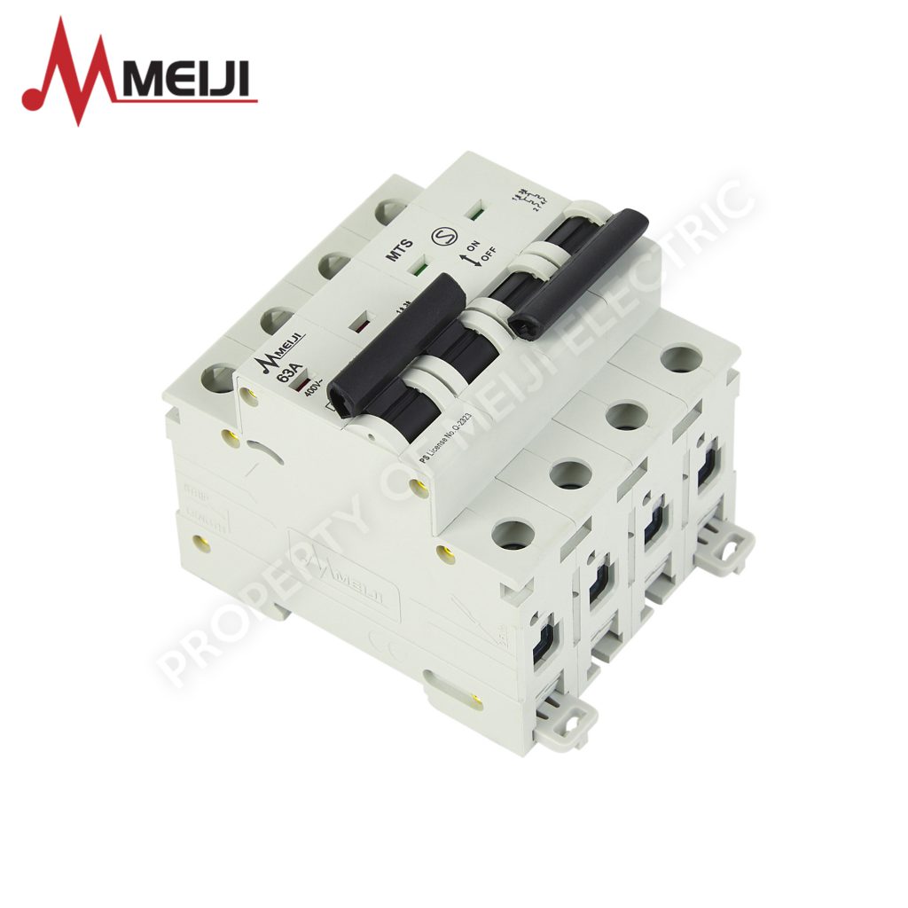 Meiji Manual Transfer Switch 2Pole MTS-2P - Meiji Electric PH