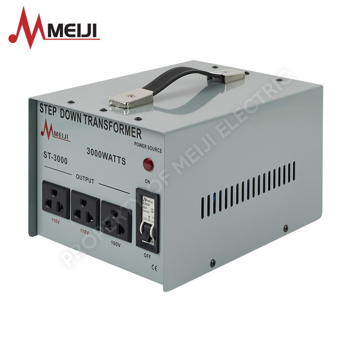 Meiji Electric Step-Down Transformers - ST-3000 - Meiji Electric PH