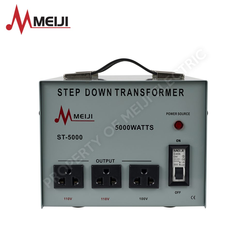 Meiji Electric Step-Down Transformers - ST-5000 - Meiji Electric PH
