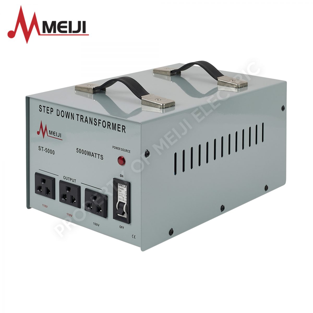 Meiji Electric Step-Down Transformers - ST-5000 - Meiji Electric PH