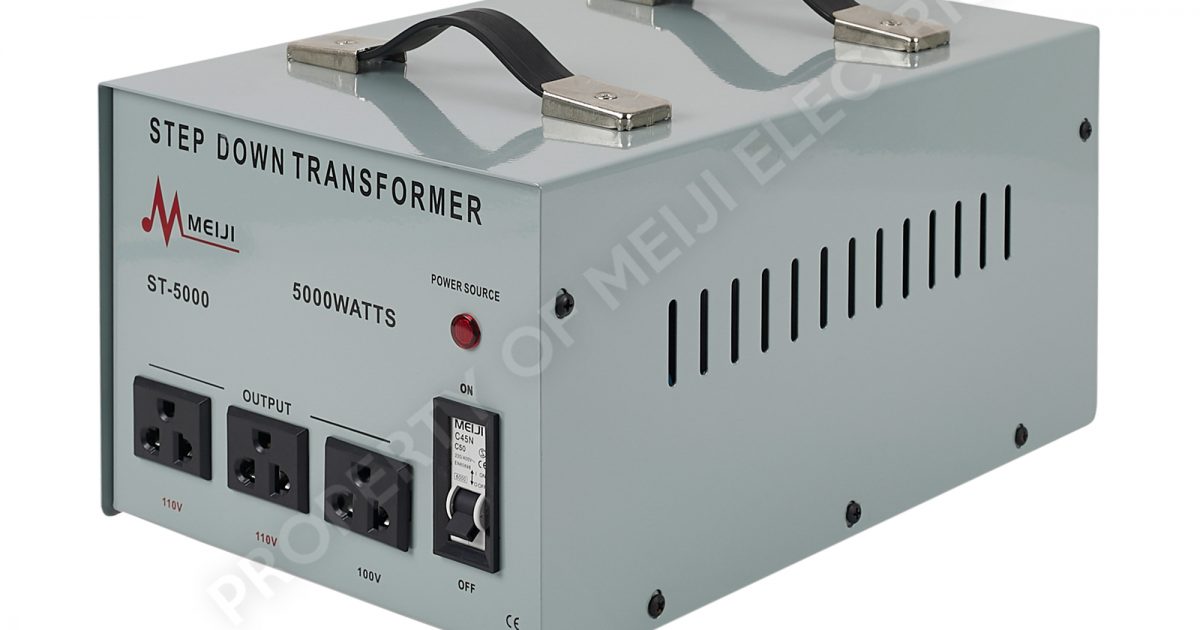 Meiji Electric Step-Down Transformers - ST-5000 - Meiji Electric PH