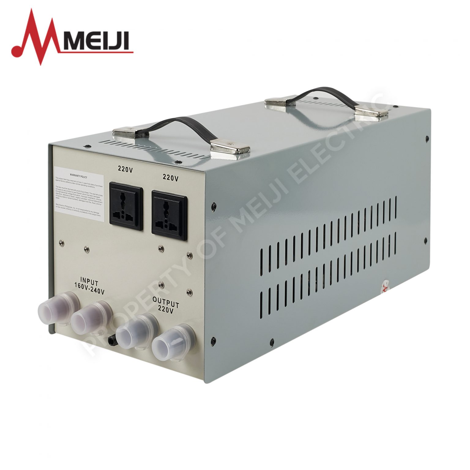 Meiji Automatic Voltage Regulator 10,000W - SVC-100000 - Meiji Electric PH