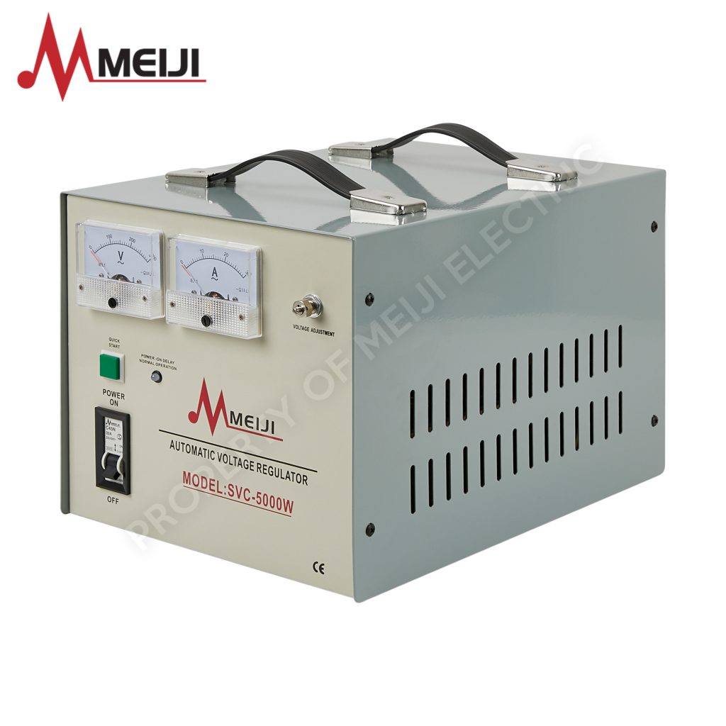 Meiji Automatic Voltage Regulator 5000W - SVC-5000 - Meiji Electric PH