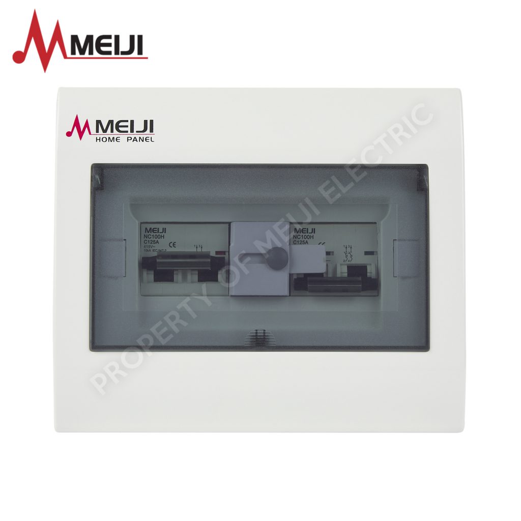 Meiji Manual Transfer Switch with Home Panel E8MTS-2P - Meiji Electric PH