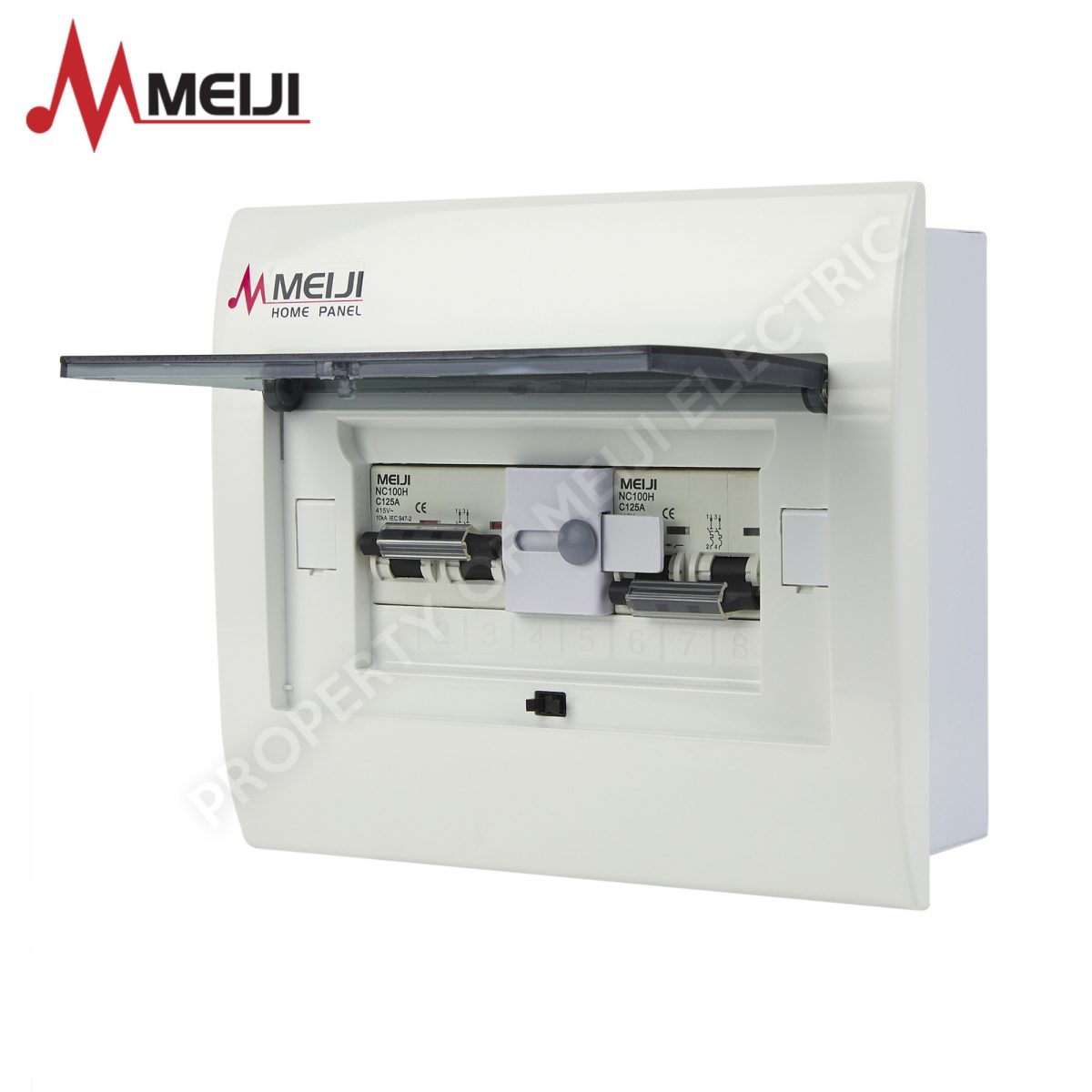 Meiji Manual Transfer Switch with Home Panel E8MTS-2P - Meiji Electric PH