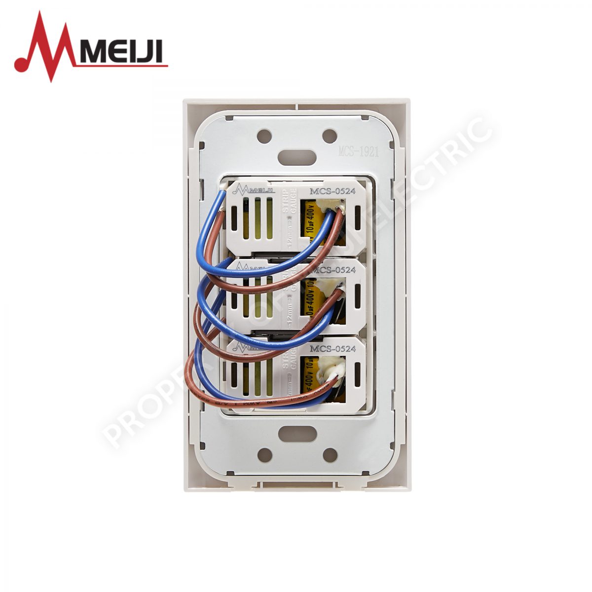 Meiji USB Outlet [Three Gang USB 2.1A, 5V] MCS-1430 - Meiji Electric PH