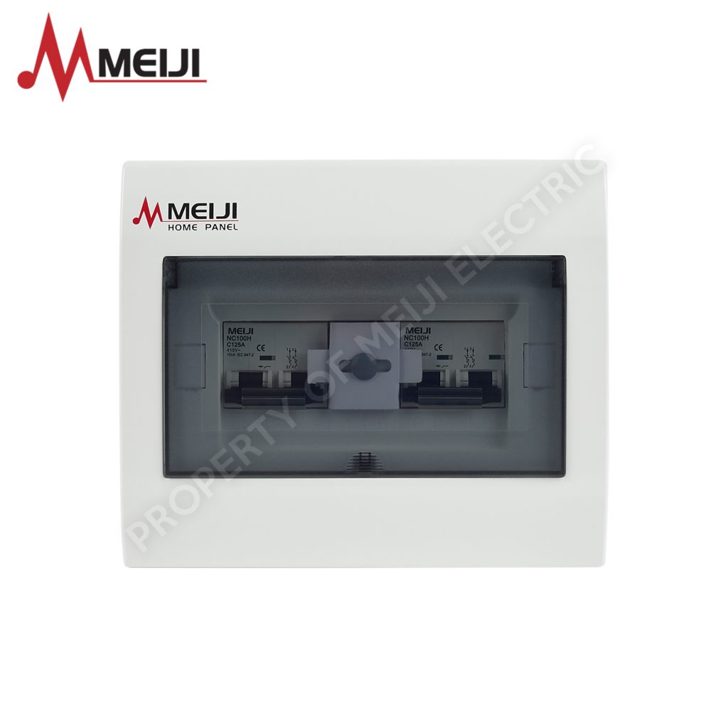 Meiji Manual Transfer Switch with Home Panel E8MTS-2P - Meiji Electric PH
