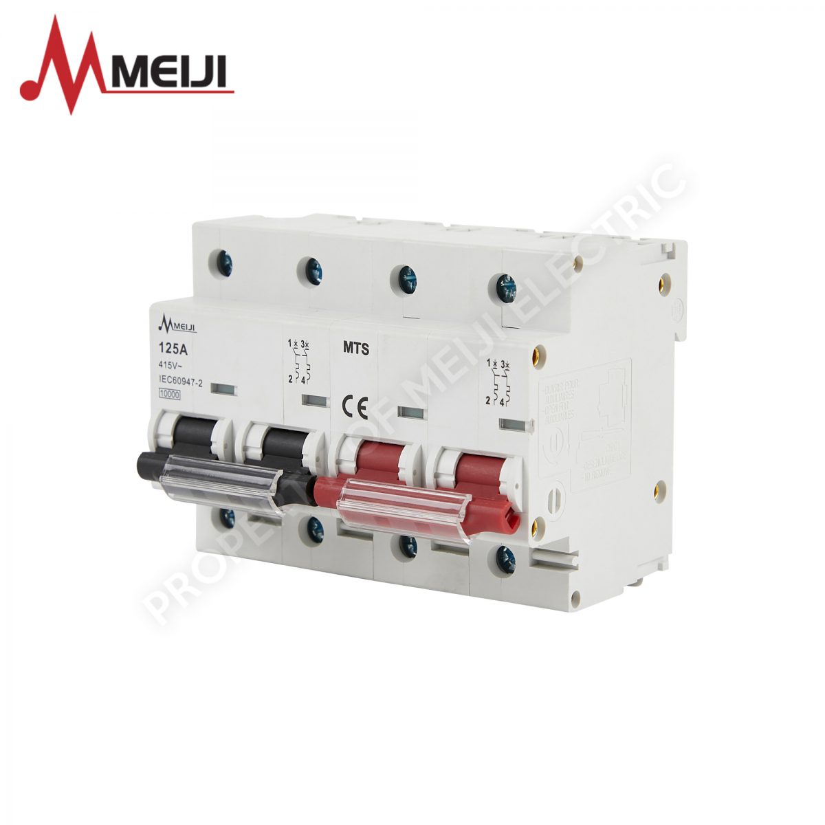 Meiji Manual Transfer Switch (Color Coded) 2Pole MTSCC-2P [80A-125A ...