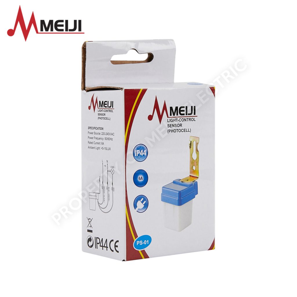 Meiji Photocell Light Control Sensor PS-01 - Meiji Electric PH