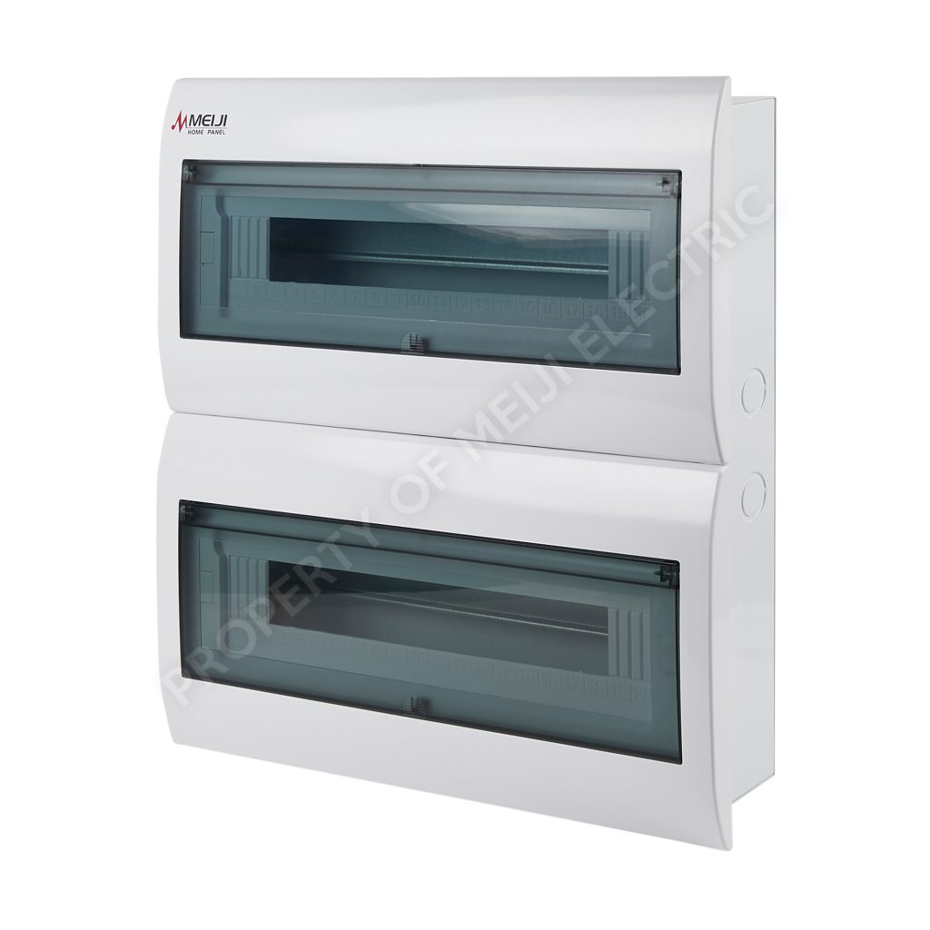 Meiji Home Panel Metal Base 2 layer 32 Way MHP-32 - Meiji Electric PH